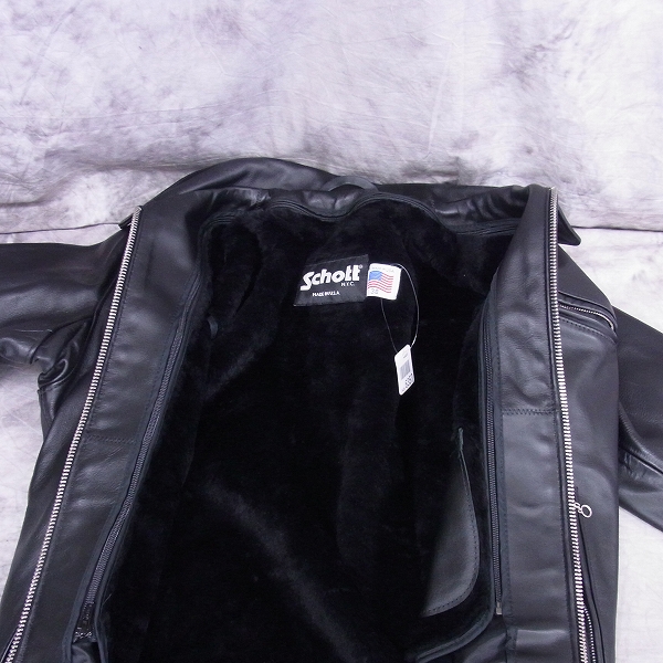 Schott/ショット シングルライダース インナーライニング付き/643/38の買取実績 - ブランド買取専門店リアクロ