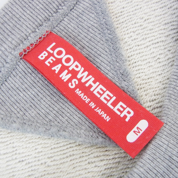 LOOPWHEELER/ループウィラー 17A/W BEAMS JAPAN別注 カモ柄ロゴクルーネックスウェット Mの買取実績 - ブランド買取専門店リアクロ
